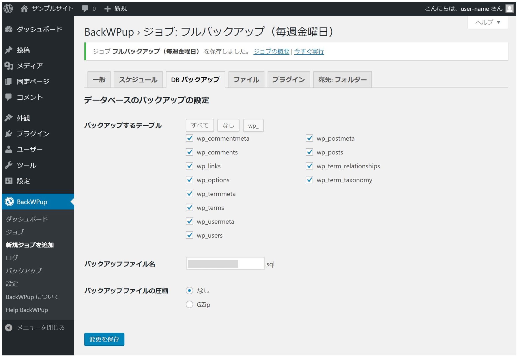 BackWPupでWordPressを自動的にバックアップする方法 – More Web